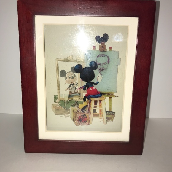 Wall Decor | Mickey Mouse Drawing Walt Disney Keepsake Box | Poshmark